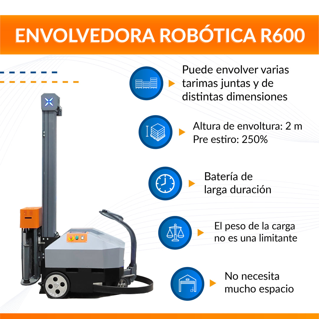 Envolvedora Robotica 600 – Packsys