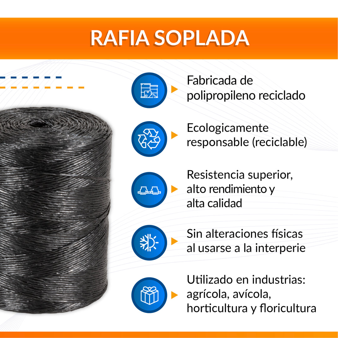 Bola de Rafia Soplada de Polipropileno – Packsys