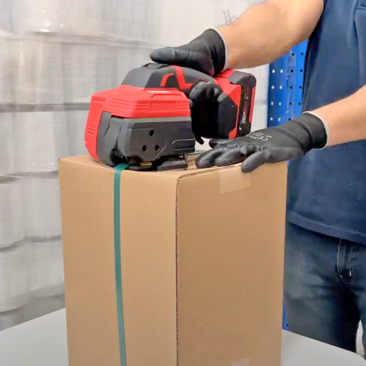 Fleje Plástico Poliéster Verde Pet Moleteado de 1/2 y 5/8 – Packsys