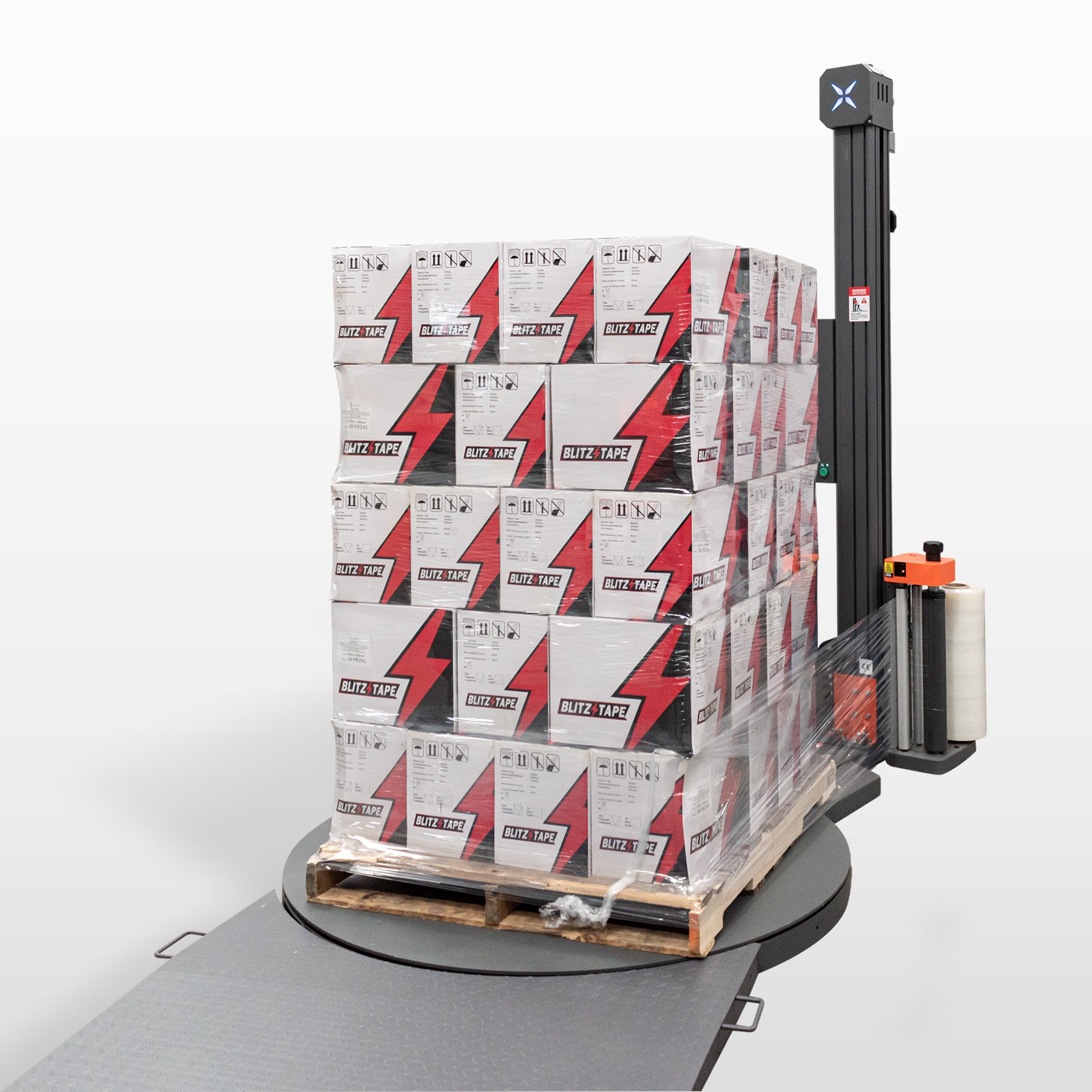 Máquina Envolvedora de Película Stretch X0 – Packsys