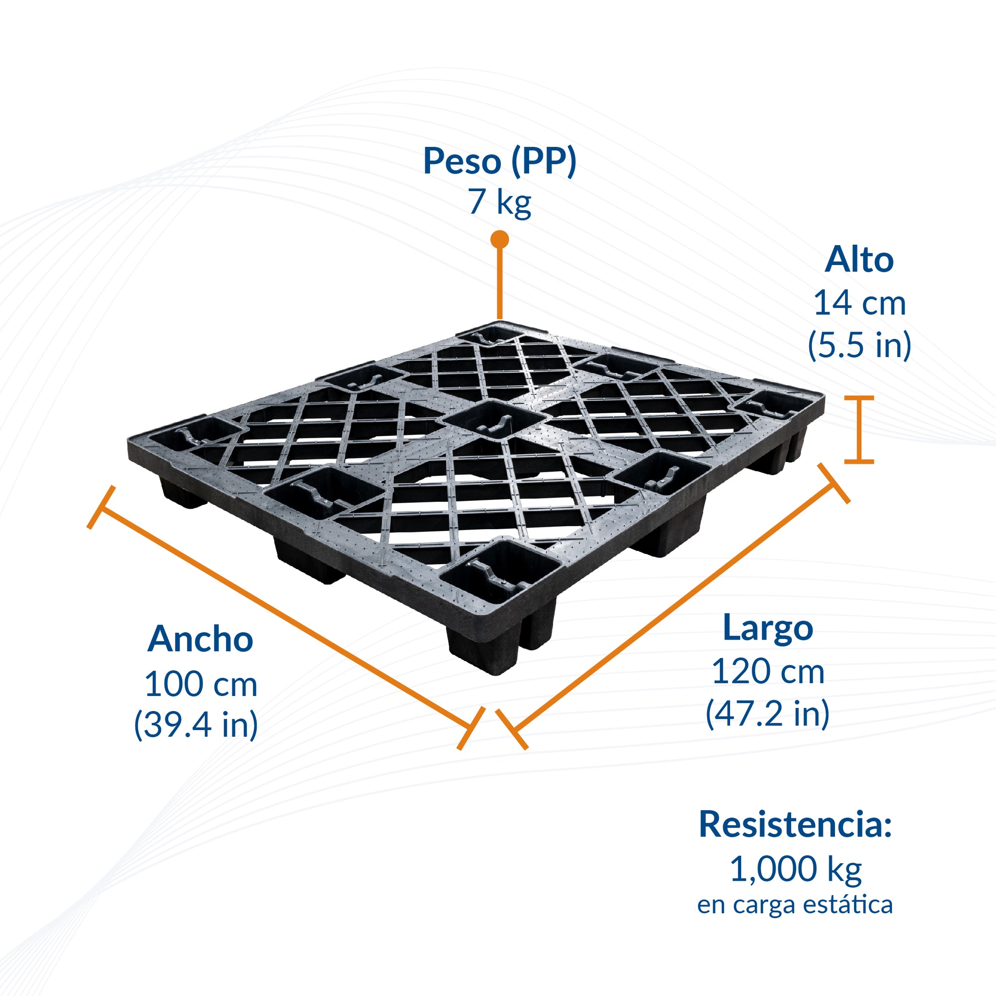 Tarima de Plástico – Packsys