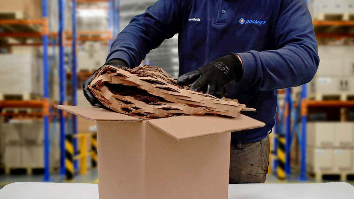 Trituradora de cajas de cartón Netbox – Packsys