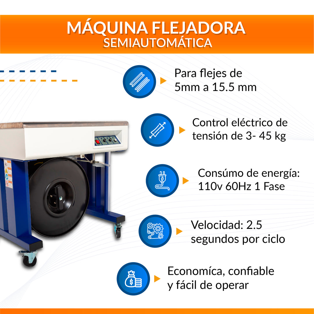 Flejadora Semi Automática – Packsys