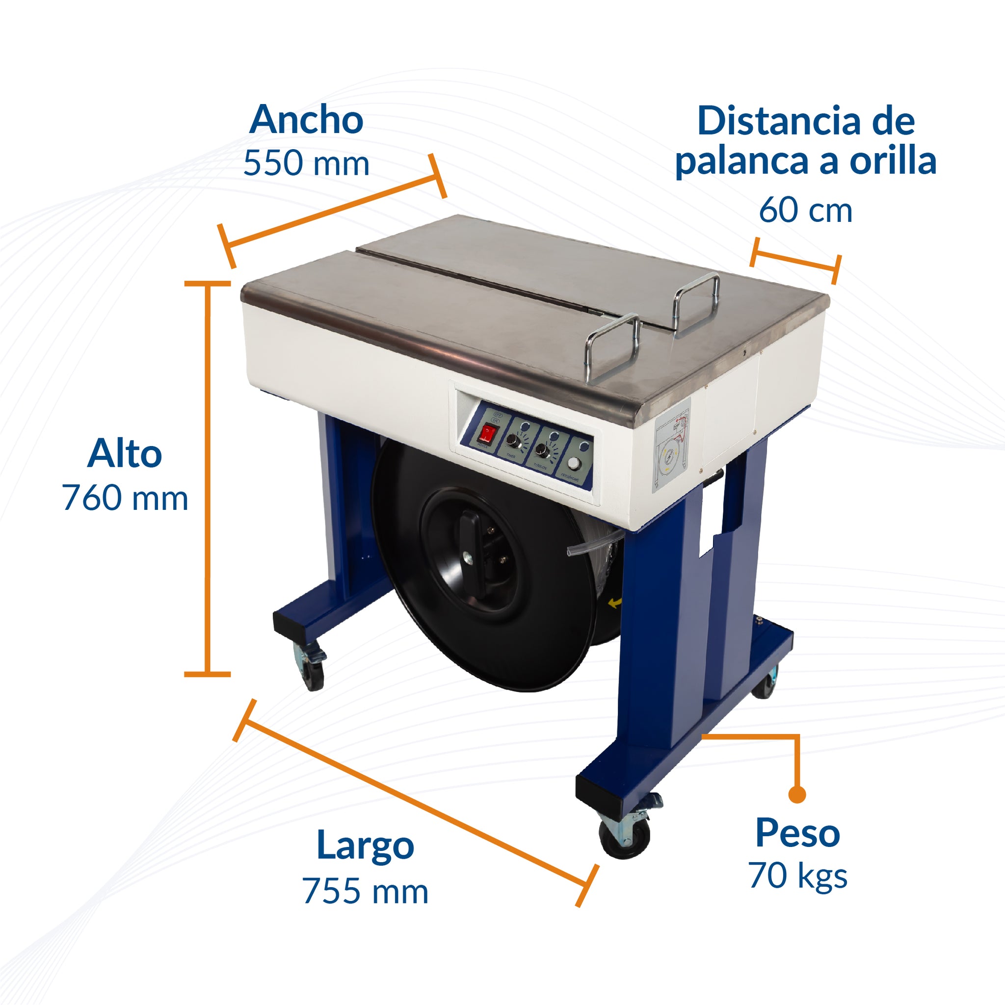 Flejadora Semi Automática – Packsys