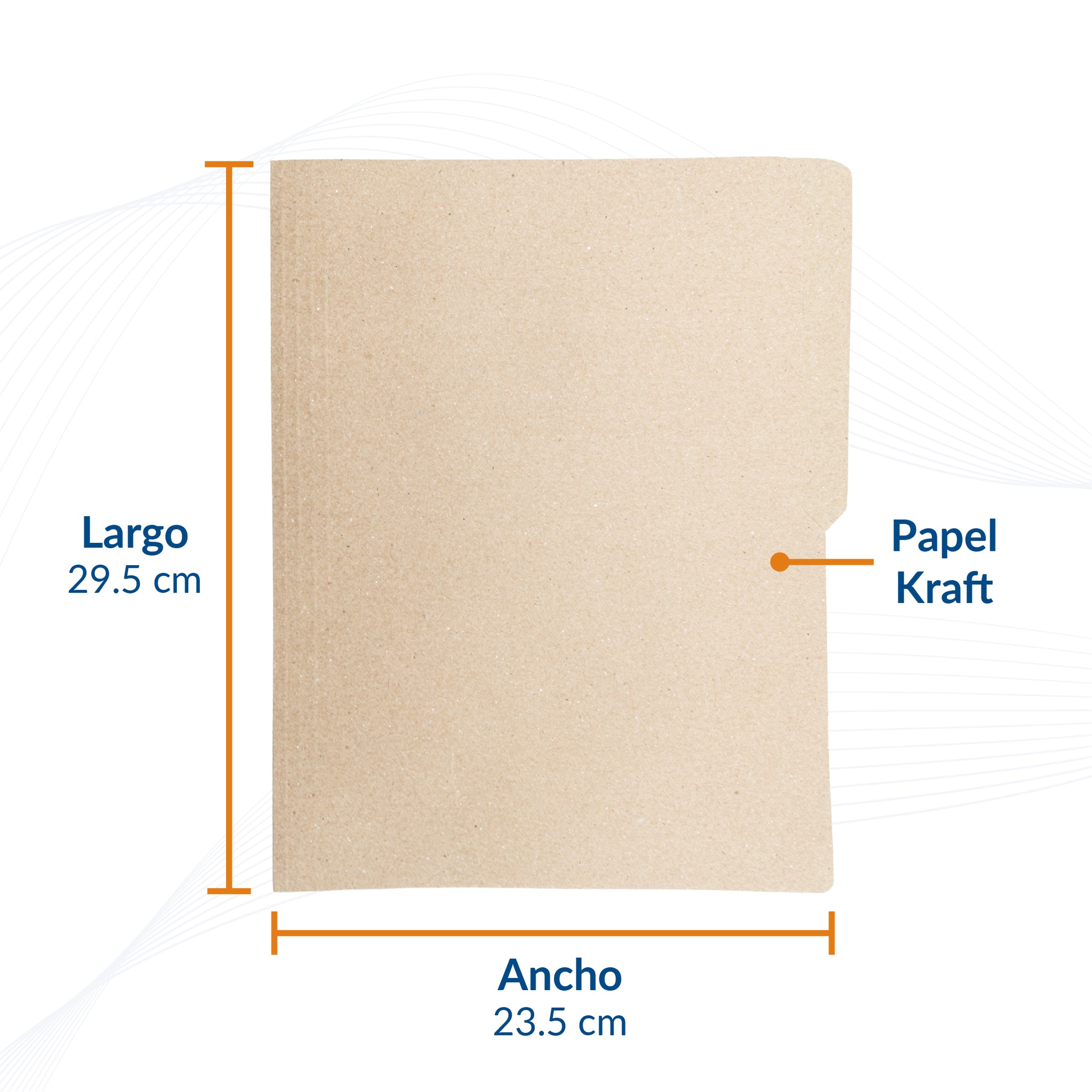 Folder kraft tamaño carta – Packsys