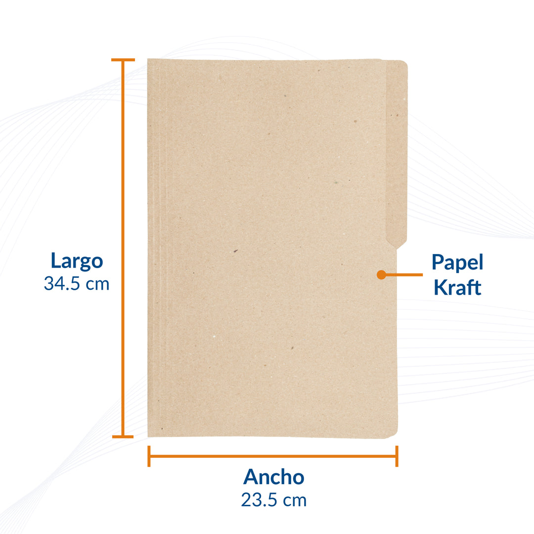 Folder kraft tamaño oficio – Packsys
